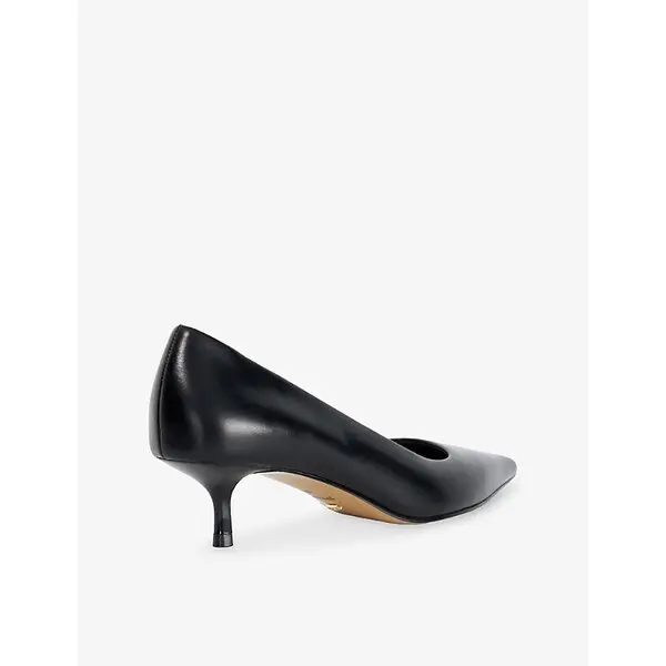 DUNE Amira Leather Heeled Courts