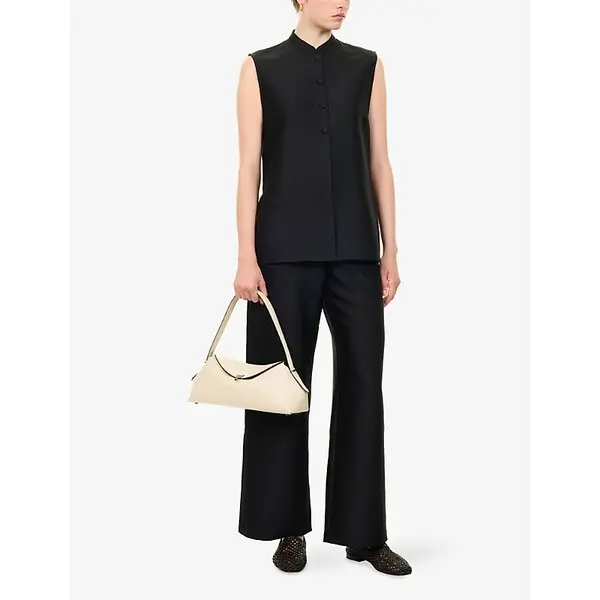 Le Kasha Wool-blend Wide-leg Trousers