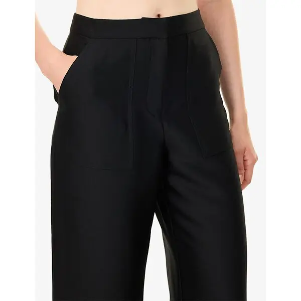 Le Kasha Wool-blend Wide-leg Trousers