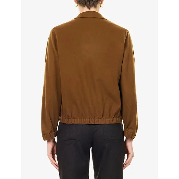 Le Kasha Cashmere Bomber Jacket