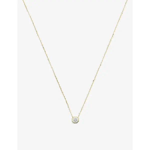 MISSOMA Lucy Williams Fine Diamond 14ct Yellow And Lab Grown Diamond Pendant Necklace - Gold