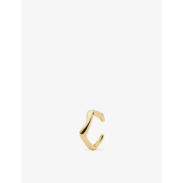 MISSOMA Molten Snow 9ct Yellow Ear Cuff - Gold