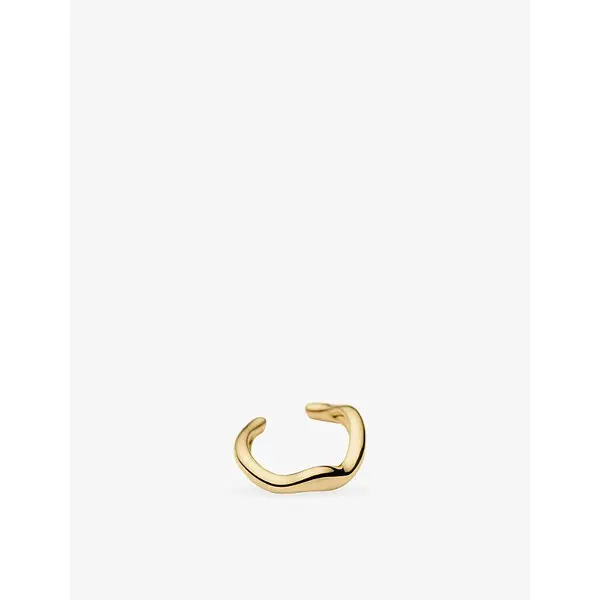 MISSOMA Molten Snow 9ct Yellow Ear Cuff