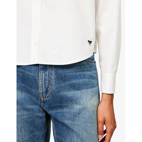 Max Mara Boxy-fit Patch-pocket Cotton Shirt