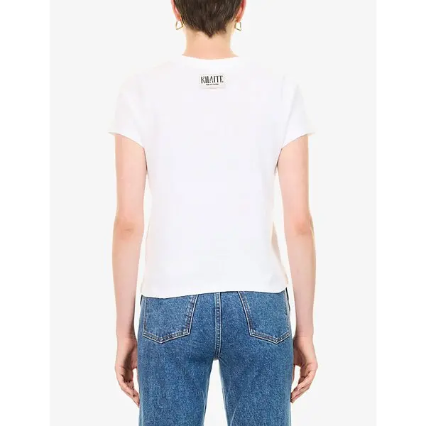 Khaite Emmylou Slim-fit Cotton T-shirt