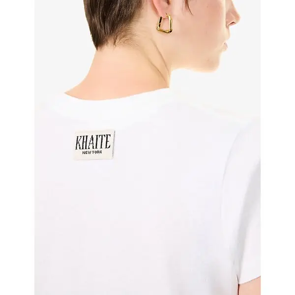 Khaite Emmylou Slim-fit Cotton T-shirt