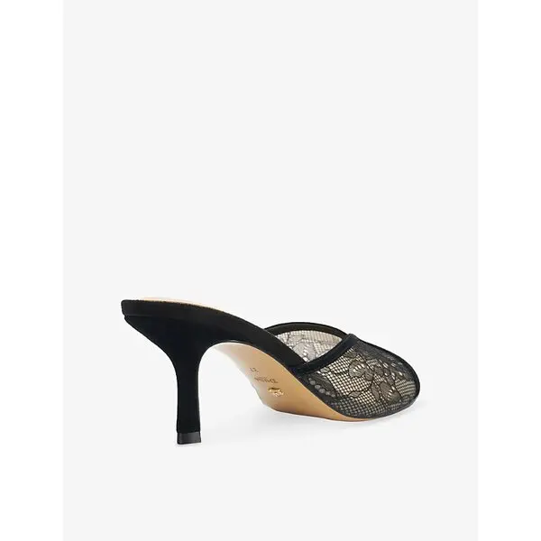 DUNE Monarchs Heeled Woven Mules
