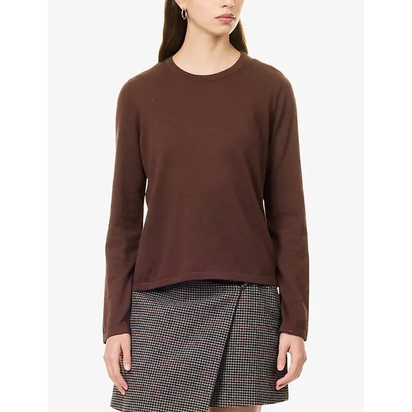 Rails Round-neck Cotton-blend T-shirt