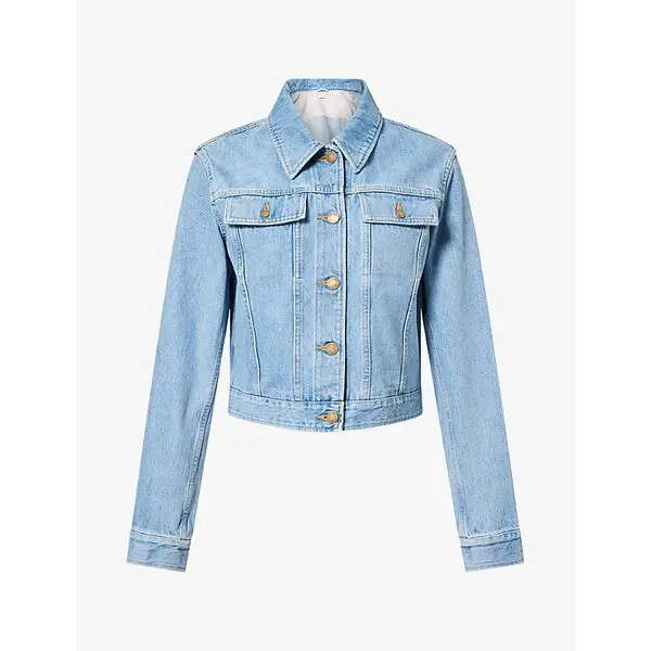 Thom Browne Shrunken-fit Denim Jacket