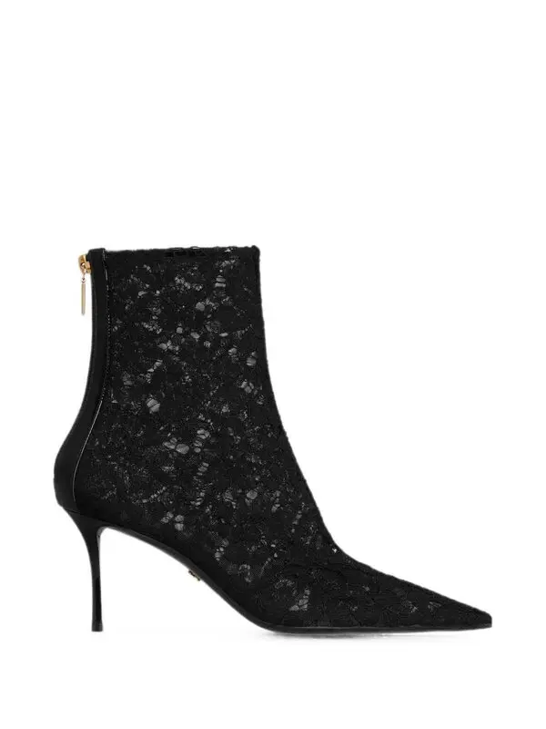 Dolce & Gabbana Lace Ankle Boots