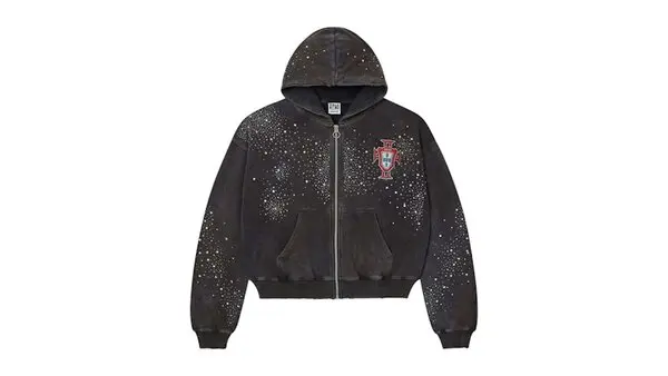 VALE FOREVER Pluto Cluster Zip Up Hoodie