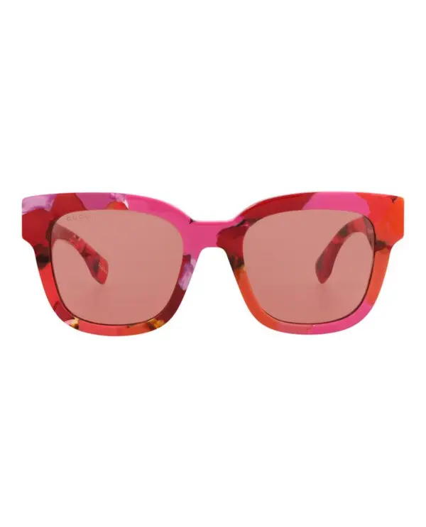 Gucci Square Frame Recycled Acetate Sunglasses - Multicolor