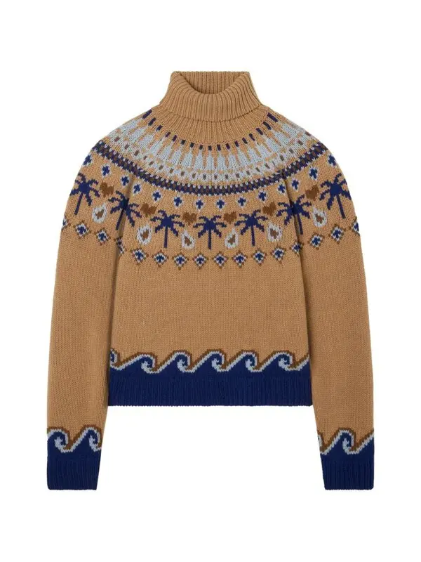 Alanui Sweet Winter Turtle Neck Sweater