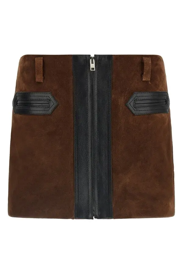 Marni Leather Skirt