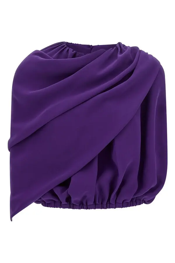 Balenciaga Cape Top - Purple