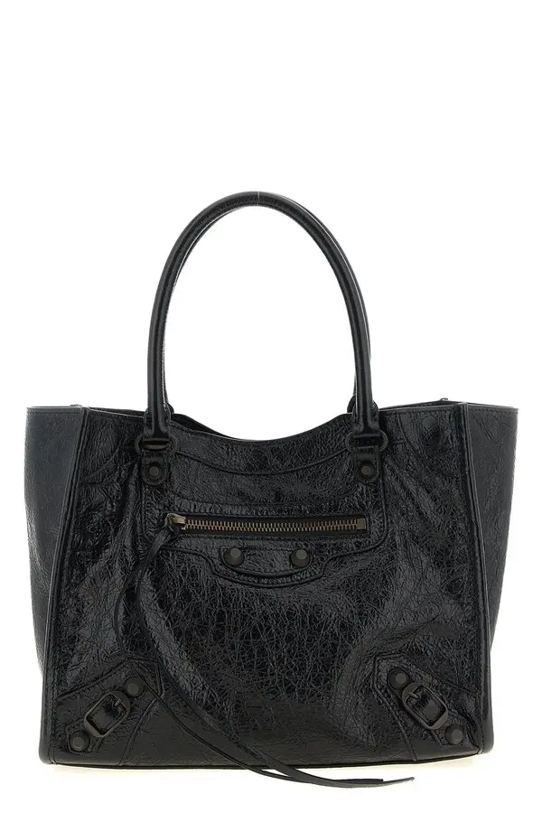 Balenciaga Le City Mini Tote Handbag - Black