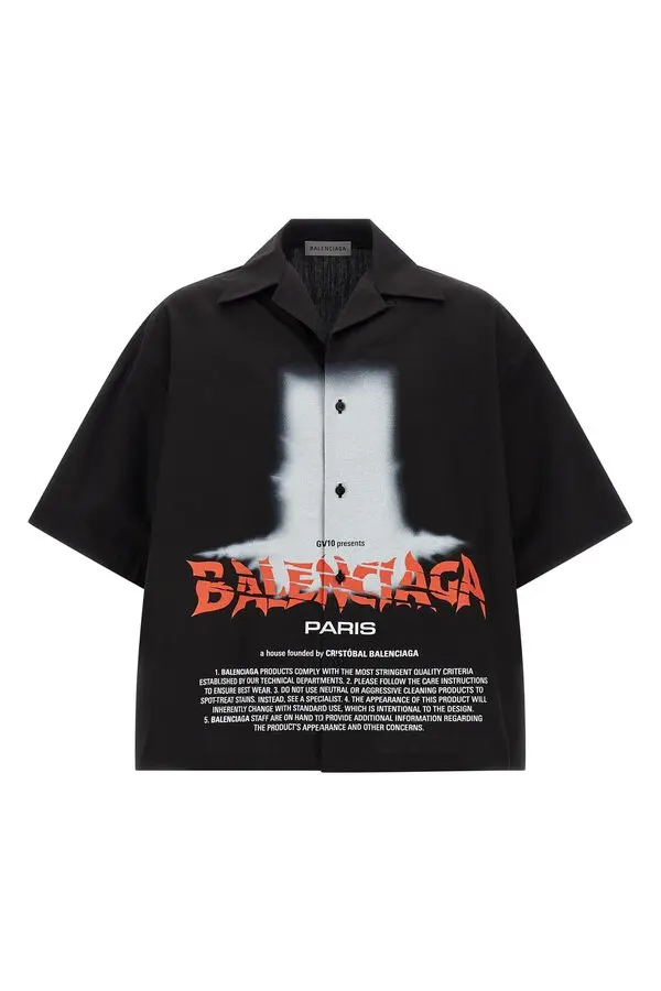Balenciaga The Door' Bowling Shirt