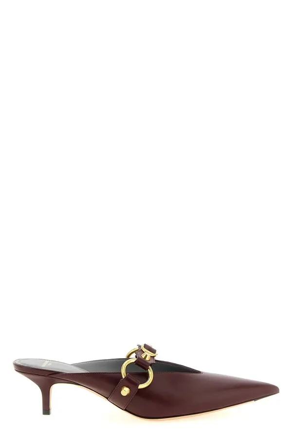 Balenciaga City' Mules - Bordeaux