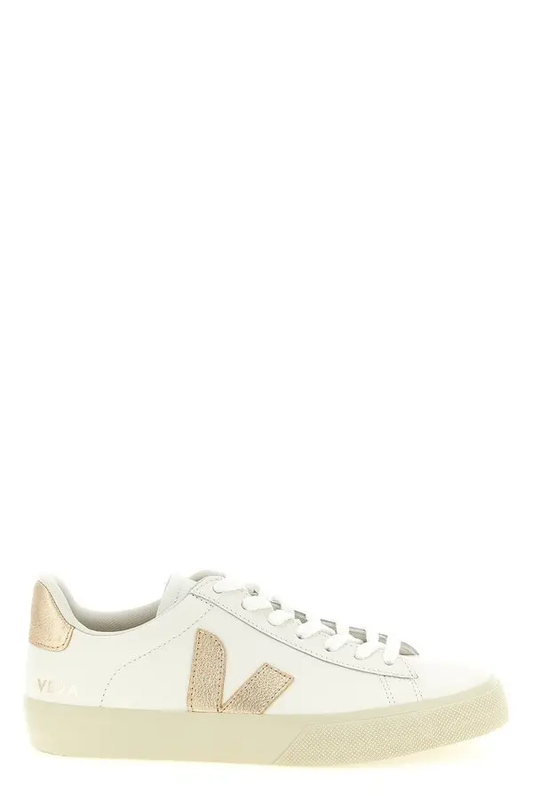 VEJA Campo Leather Sneakers - White