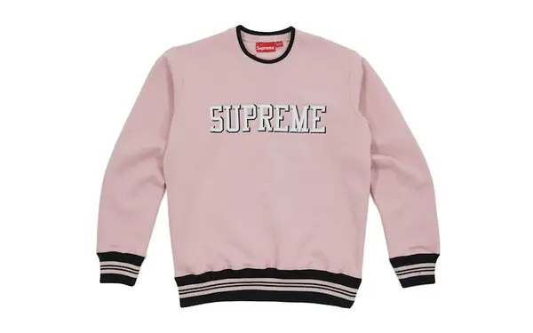 Supreme Felt Shadow Crewneck Sweatshirt