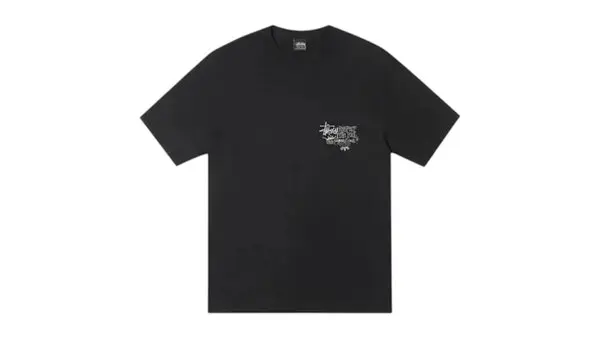 StÜssy Respect The Pool Pigment Dyed Tee Shirt