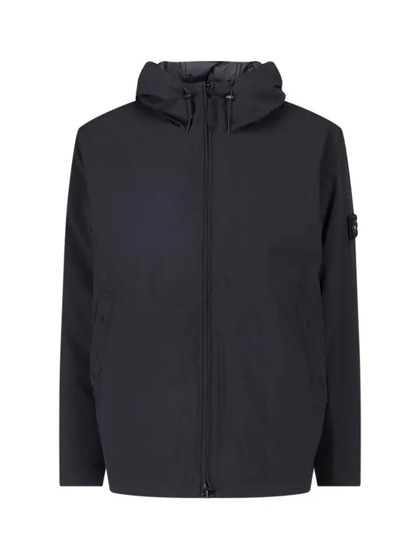 Stone Island Hooded Jacket 4100108 - Black