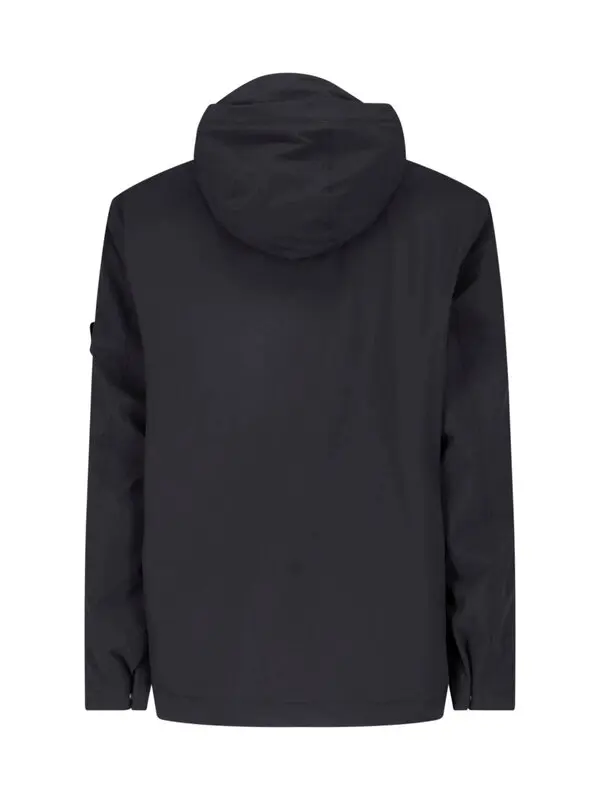 Stone Island Hooded Jacket 4100108 - Black