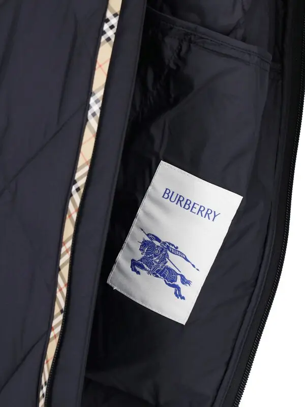 Burberry Hescott Quilted Zip Jacket