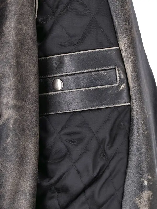 MAISON MARGIELA Leather Biker Jacket