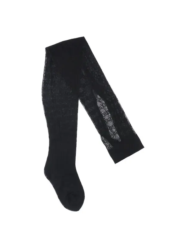 Gucci Gg Stretch Tights - Black