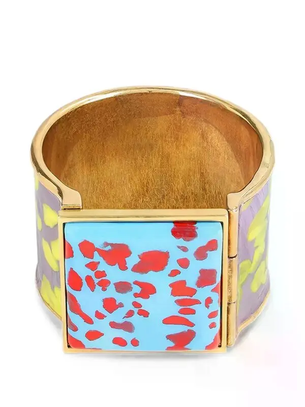 Dries Van Noten Handmade Painted Bracelet