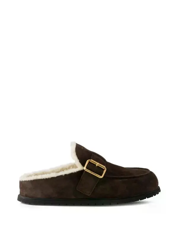 Prada Suede Mules