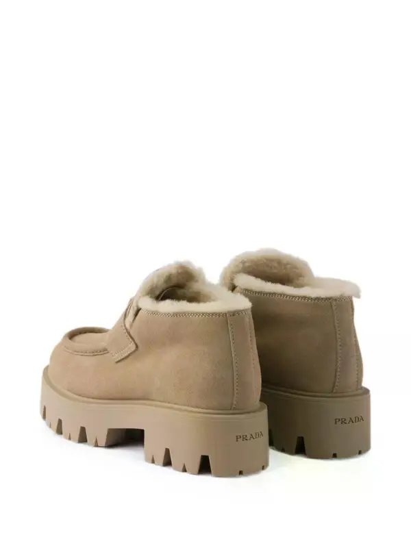 Prada Suede Loafers
