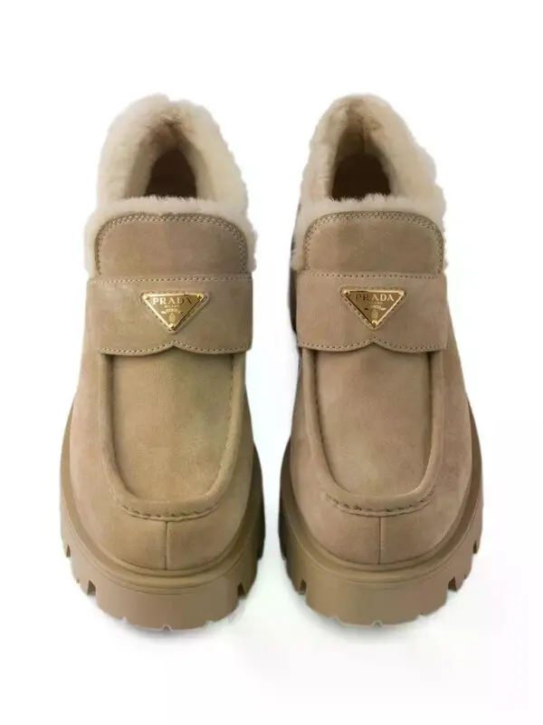 Prada Suede Loafers