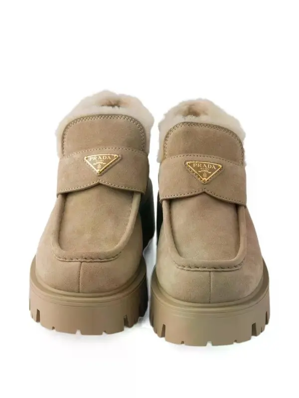 Prada Suede Loafers