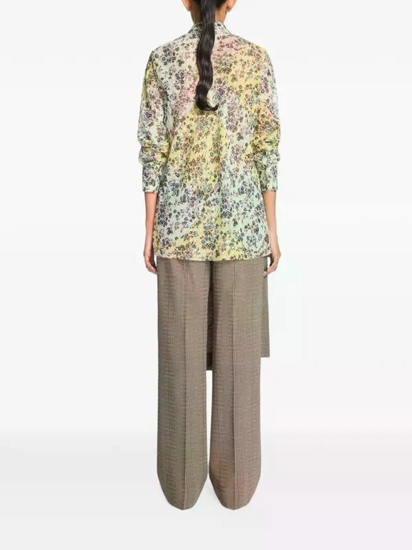 Dries Van Noten Fitted Jacquard Shirt