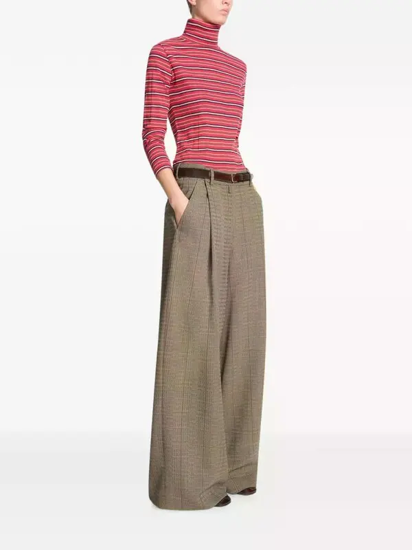 Dries Van Noten Ribbed Cotton Turtleneck T-shirt
