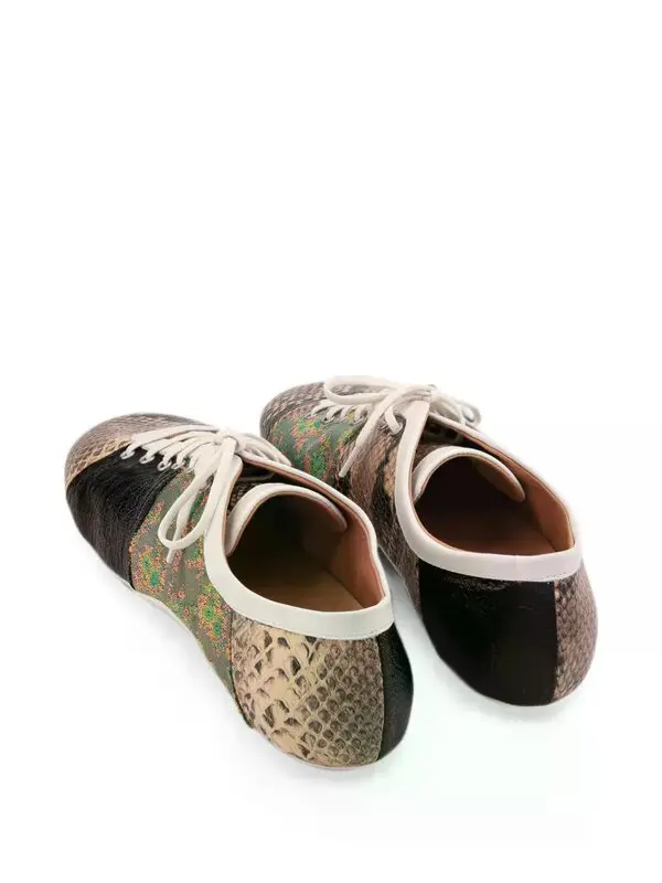 Dries Van Noten Patchwork Ballerina Sneakers