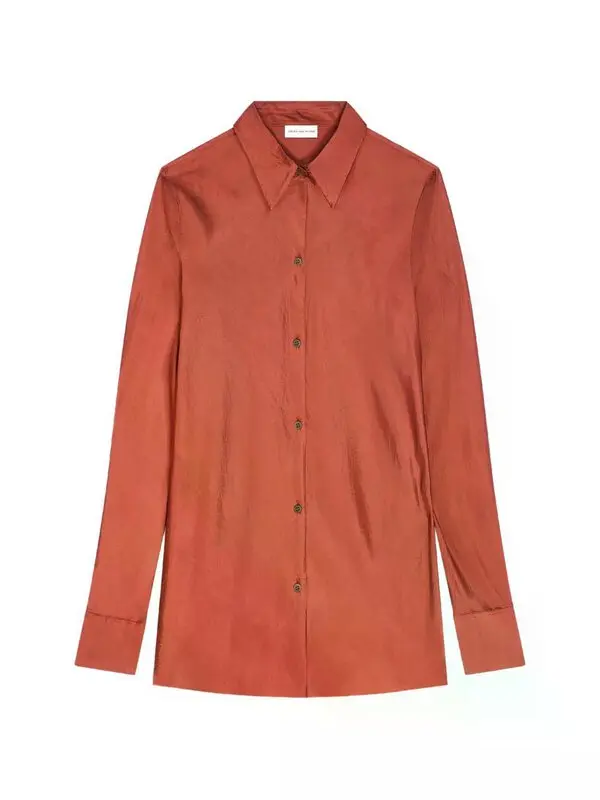 Dries Van Noten Fitted Viscose Shirt