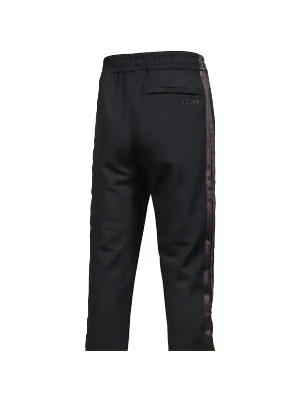 WALES BONNER Logo-embroidered Side-stripe Track Pants