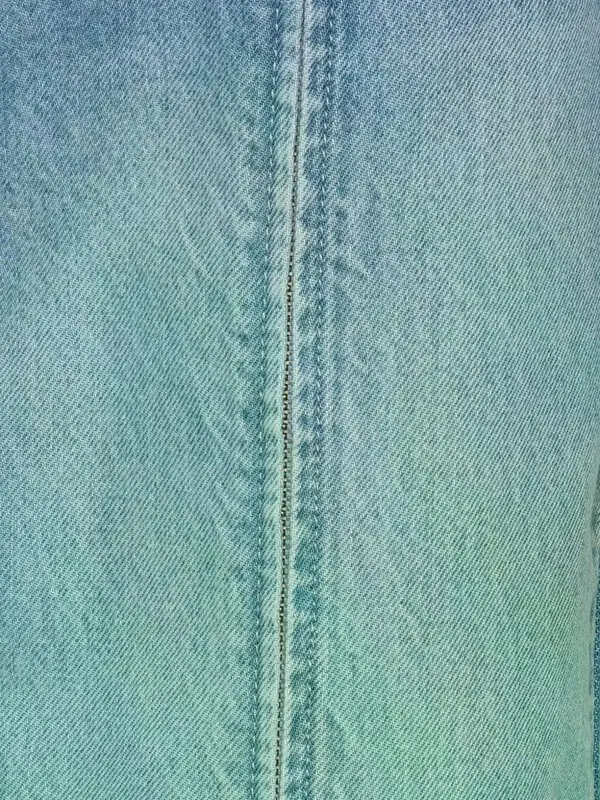 ROTATE BY BIRGER CHRISTENSEN Straight Denim Zip Jeans