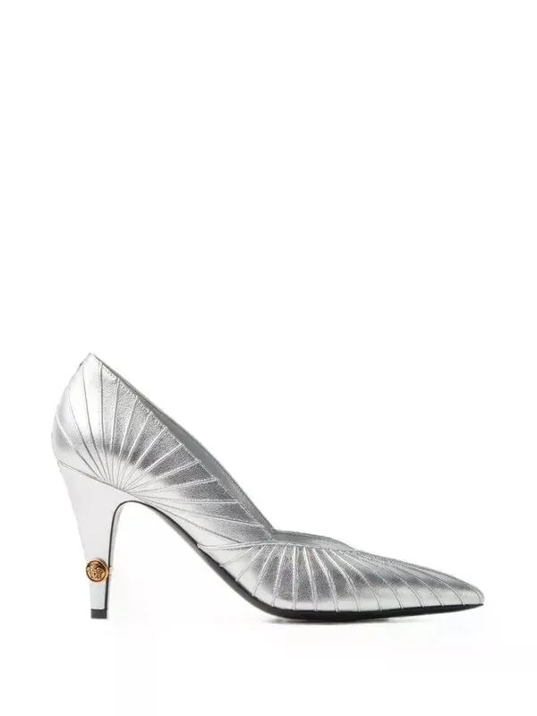 Versace Metallic Nappa Pumps 90 Mm