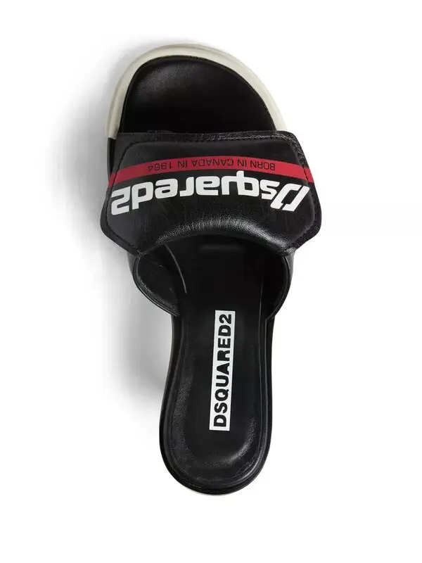 Dsquared2 Logo-print Padded Mules