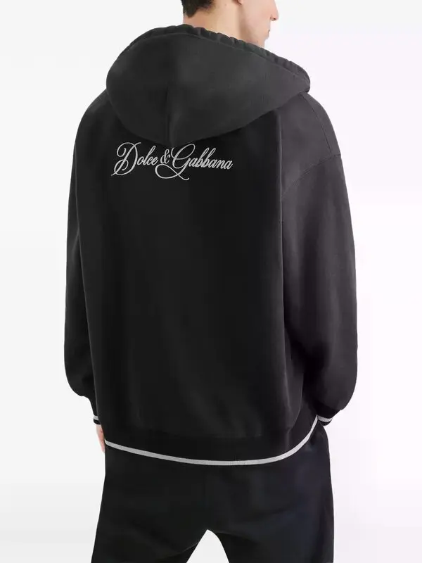 Dolce & Gabbana Cotton Hooded Sweatshirt