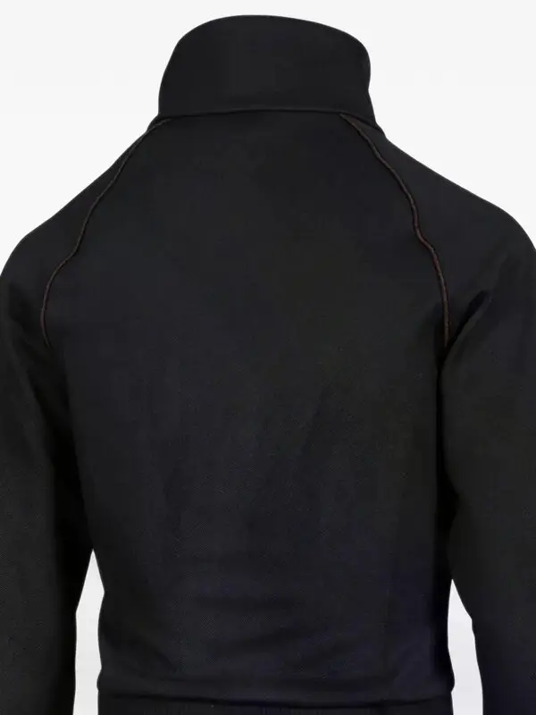 WALES BONNER Logo-embroidered Raglan-sleeve Sweatshirt