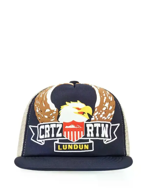 CORTEIZ Dipset Eagle-patch Trucker Cap