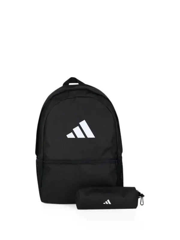 Adidas Logo-print Backpack With Pencil Case