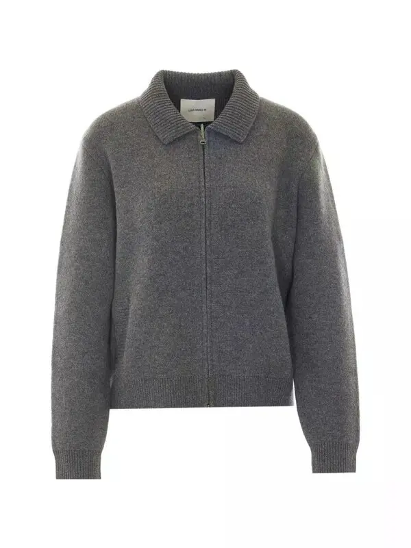 LISA YANG Aleya Zip-fastening Cardigan - Grey
