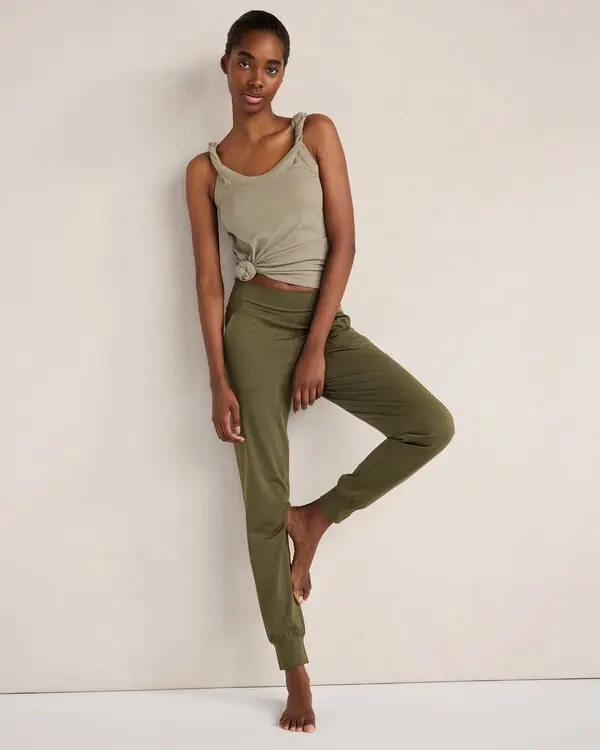 HAVEN WELL WITHIN Balance Full Length Joggers - Olive