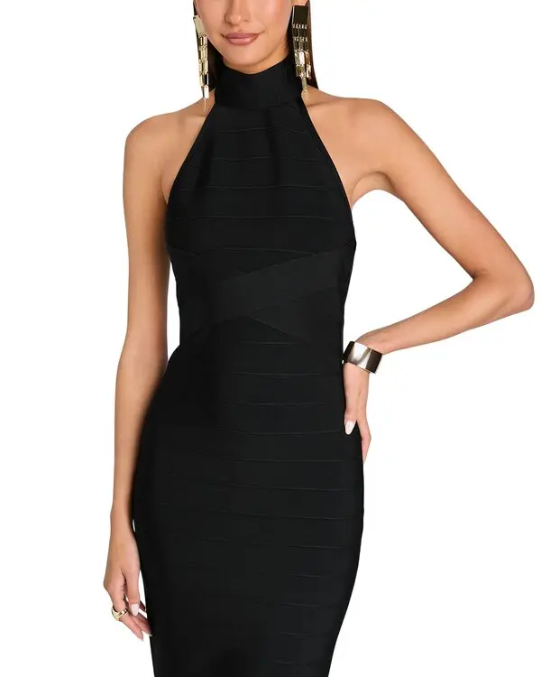 Retrofete Runa Mock Neck Knit Dress
